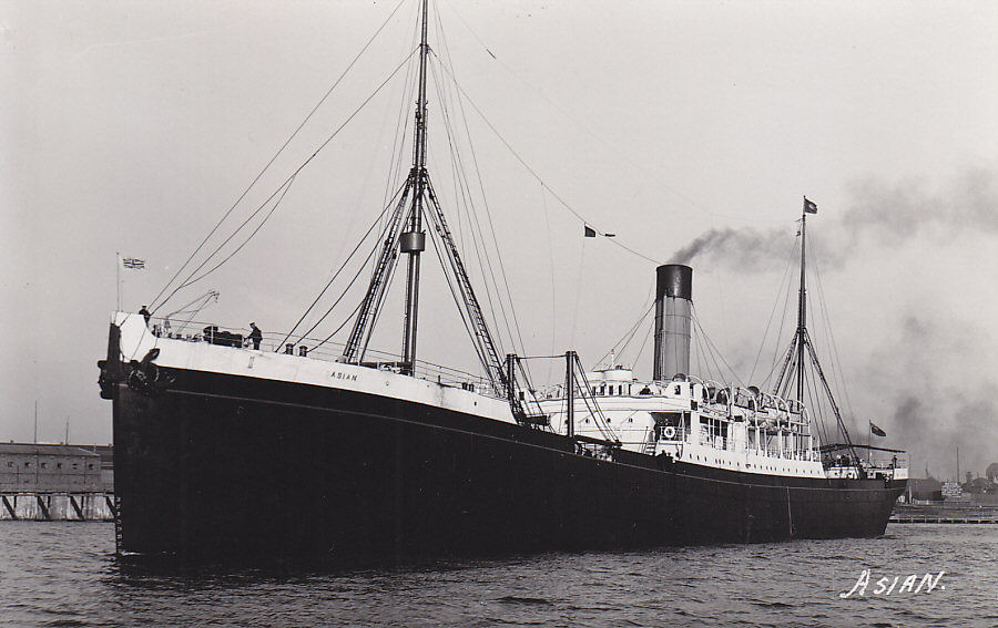 Volturno Datapage 54 A page re S.S. ASIAN